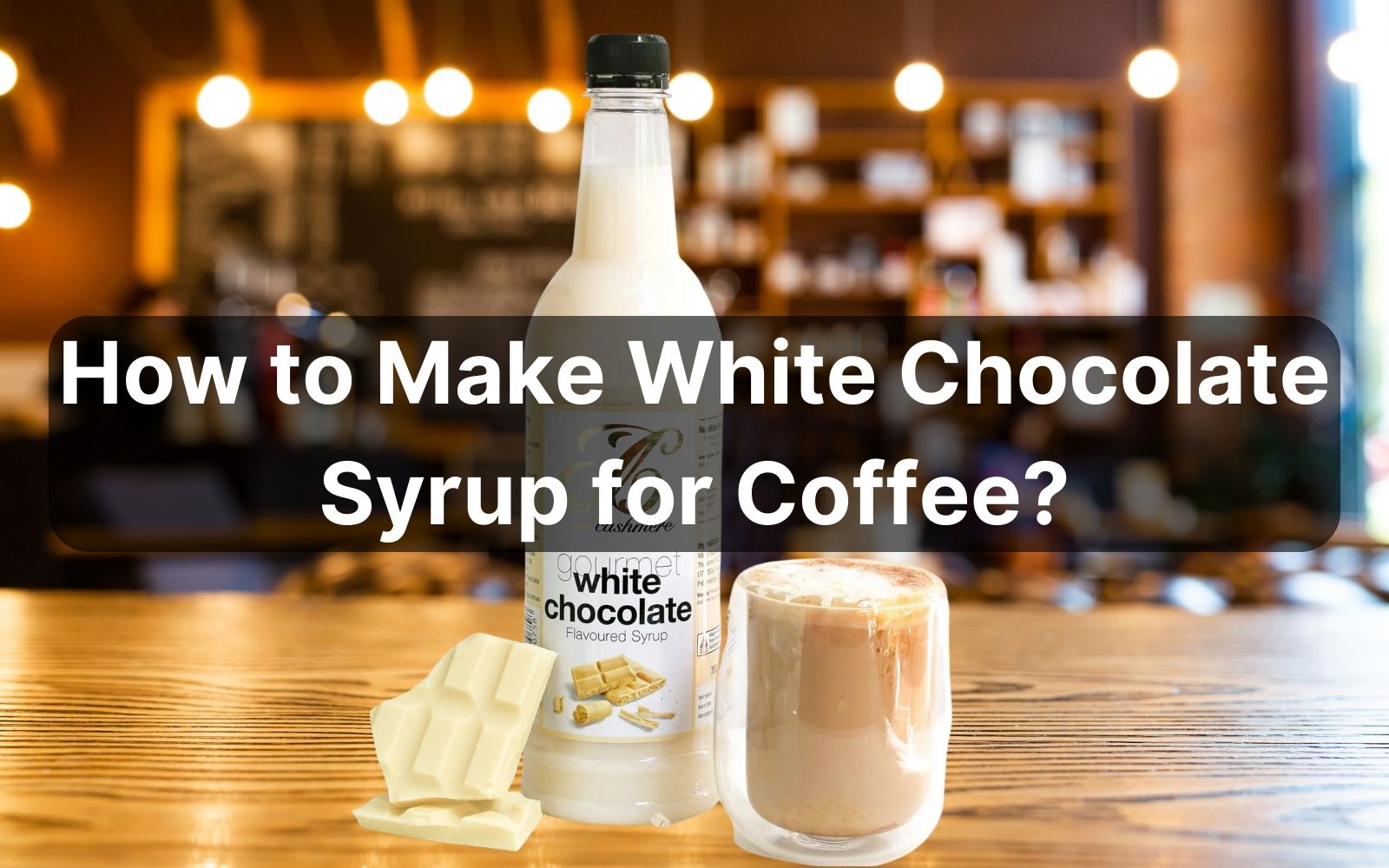 White mocha sauce store
